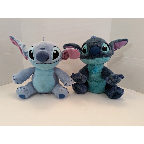 Disney | Toys | Disney Stitch Plush Stuffed Blue 1 Lot 2 Lilo Stitch ...